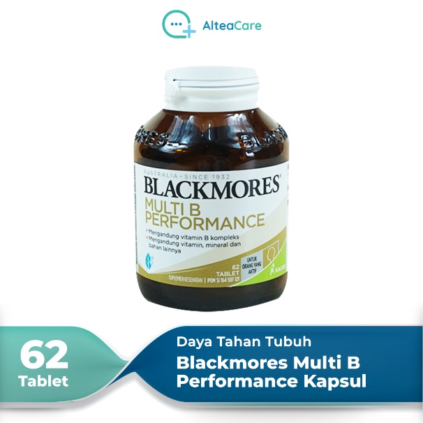 Jual Blackmores Multi B Performance 62 Tablet (Suplemen) | Shopee Indonesia