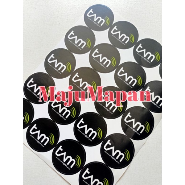 Jual STICKER STIKER SEGEL TAM BULAT UKURAN 3x3cm | Shopee Indonesia