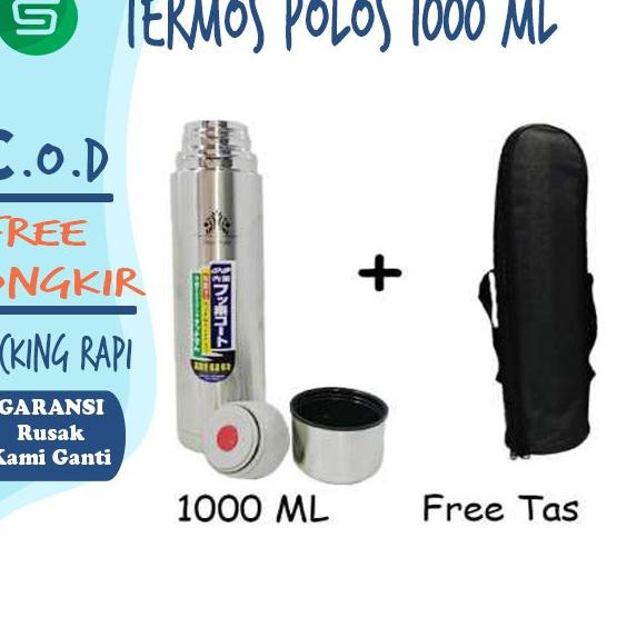Jual M22T VACUUM BOTTLE 1 L (TERMOS AIR PANAS) STAINLESS STEEL 1 LITER ...