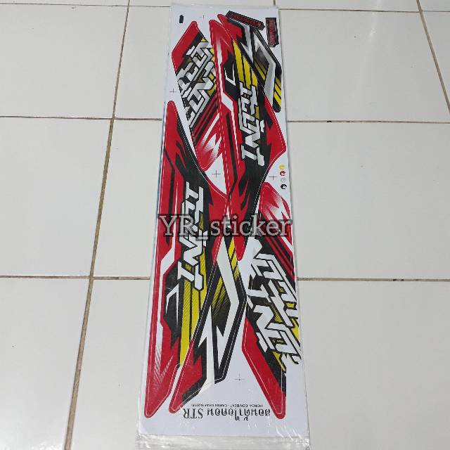 Jual Striping sticker lis variasi honda beat lama karbu 2008-2012 icon ...