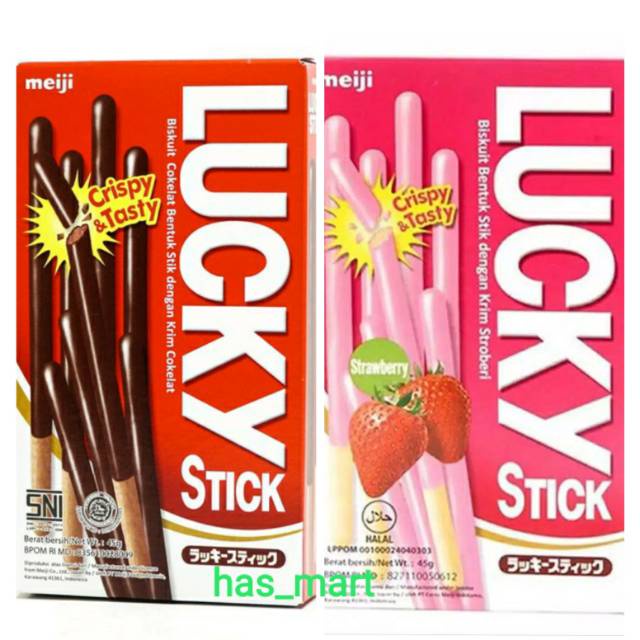 Jual MEIJI LUCKY STICK 45GR | Shopee Indonesia