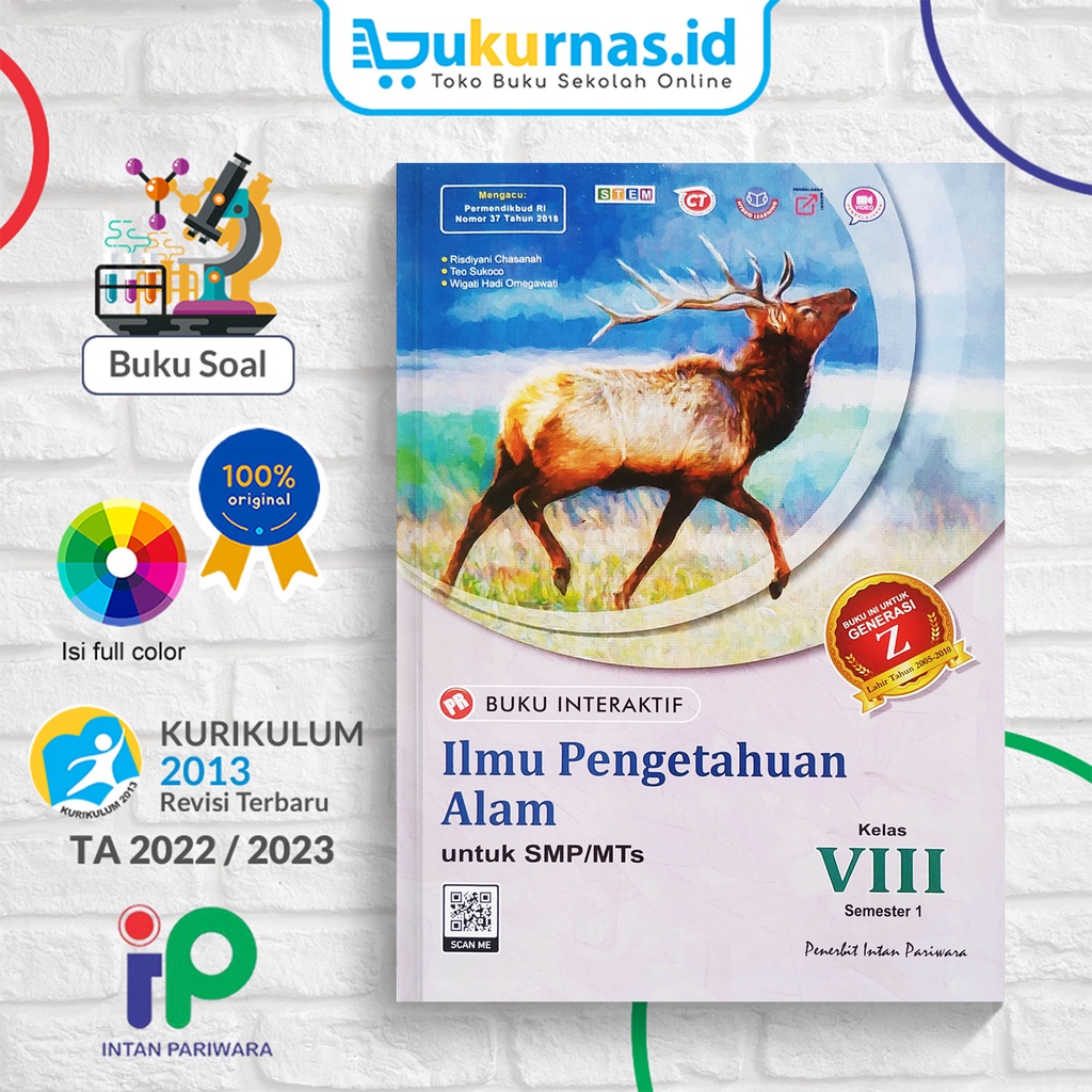 Jual Buku PR Interaktif IPA SMP/MTs Kelas 8 Semester 1 - Intan Pariwara | Shopee Indonesia