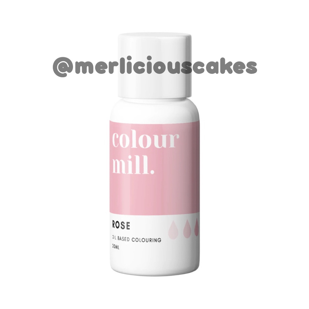 Jual Colour Mill Rose 20 ml Oil Based Colouring | Shopee Indonesia
