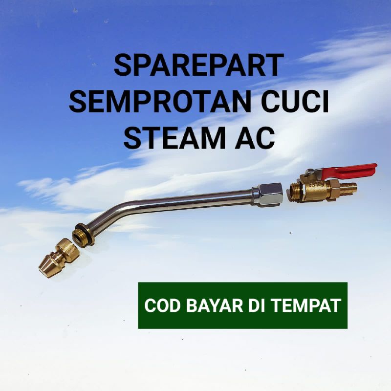 Jual Stik kran steam jet cleaner AC - pipa only elbow bengkok | Shopee ...