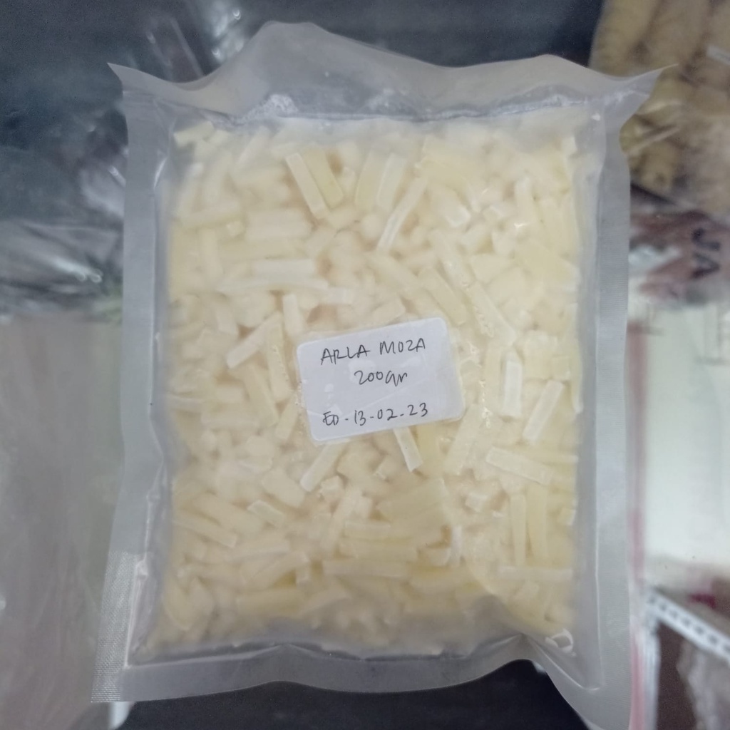 Jual [Repack 200gr] ARLA Mozarella Stick keju moza arla parut repack ...
