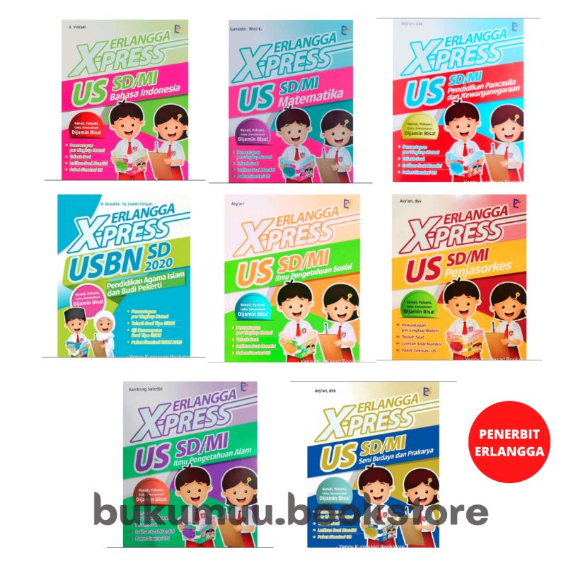 Jual Erlangga XPress US SD/MI PENERBIT ERLANGGA EDISI REVISI | Shopee ...