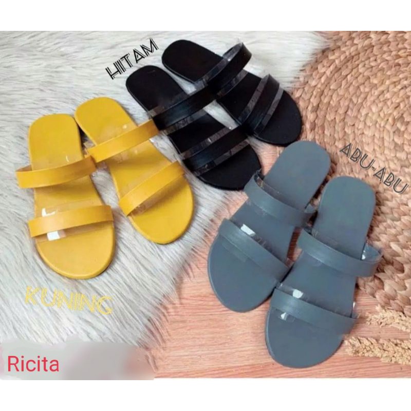 Jual SANDAL TEPLEK WANITA G28 | Shopee Indonesia