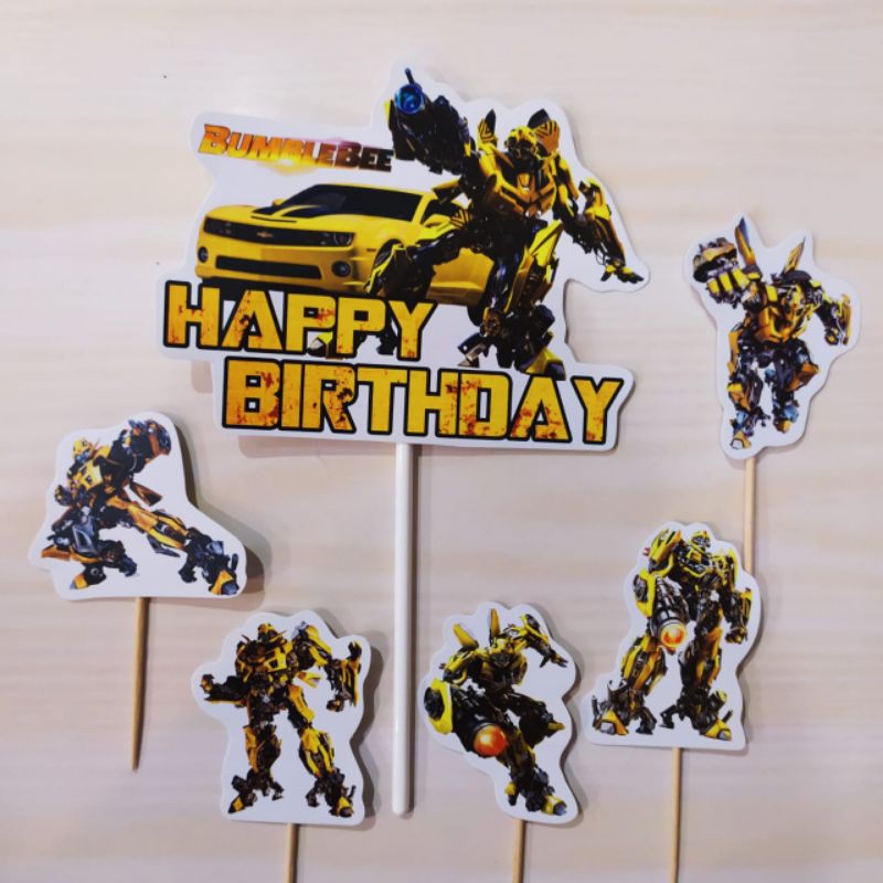 Jual Topper Cake BumbleBee | Shopee Indonesia