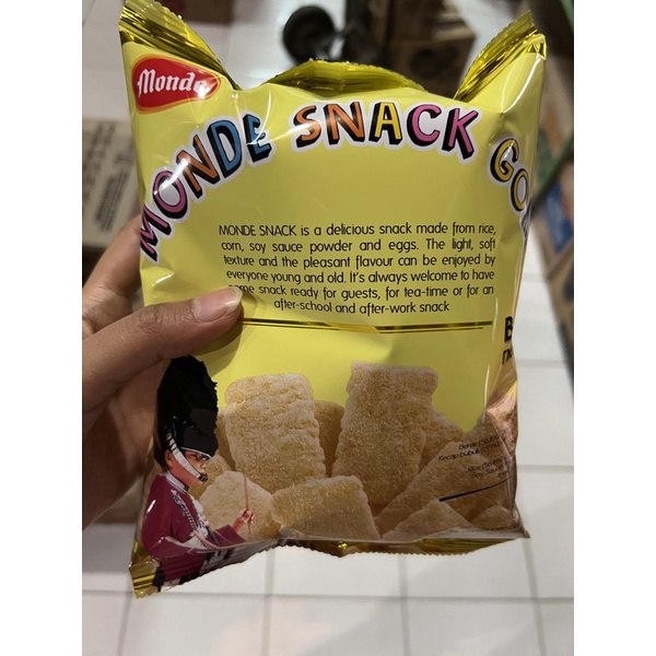 Jual Monde snack gold 60gr / Monde snack asin 60gr | Shopee Indonesia