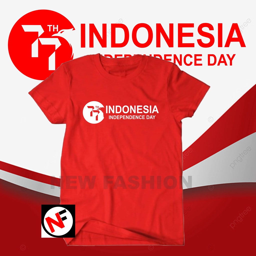 Jual BAJU KAOS HUT RI 77 KEMERDEKAAN 17 AGUSTUSAN | Shopee Indonesia