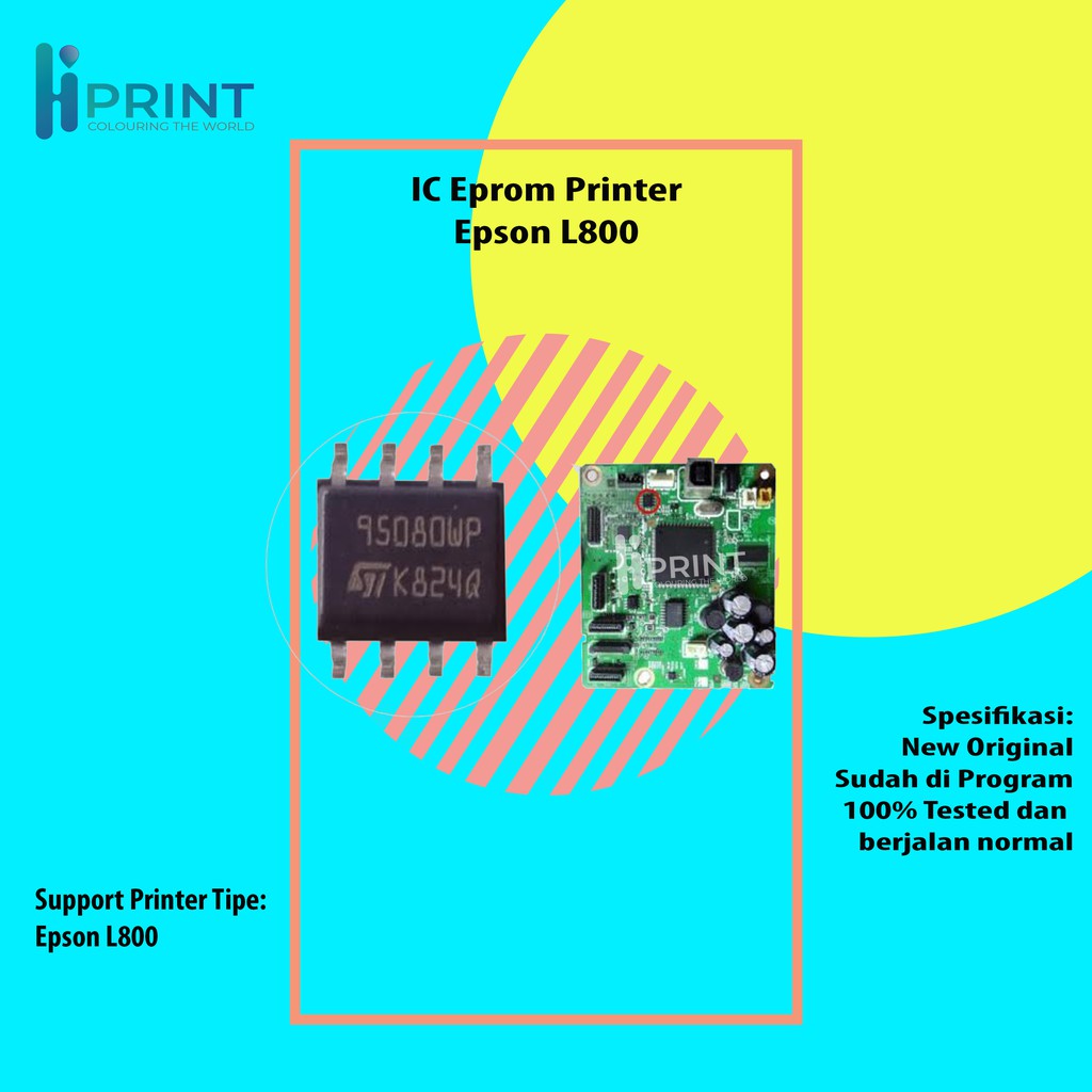 Jual IC Eprom Epson L800 L805 L810 L850, IC Counter L800 L805 L810 L850 ...