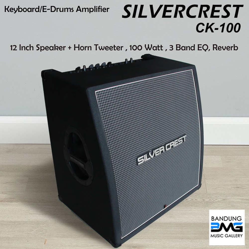 Jual Ampli Silvercrest CK 100 Amplifier keyboard CK100 Speaker E Drum | Shopee Indonesia
