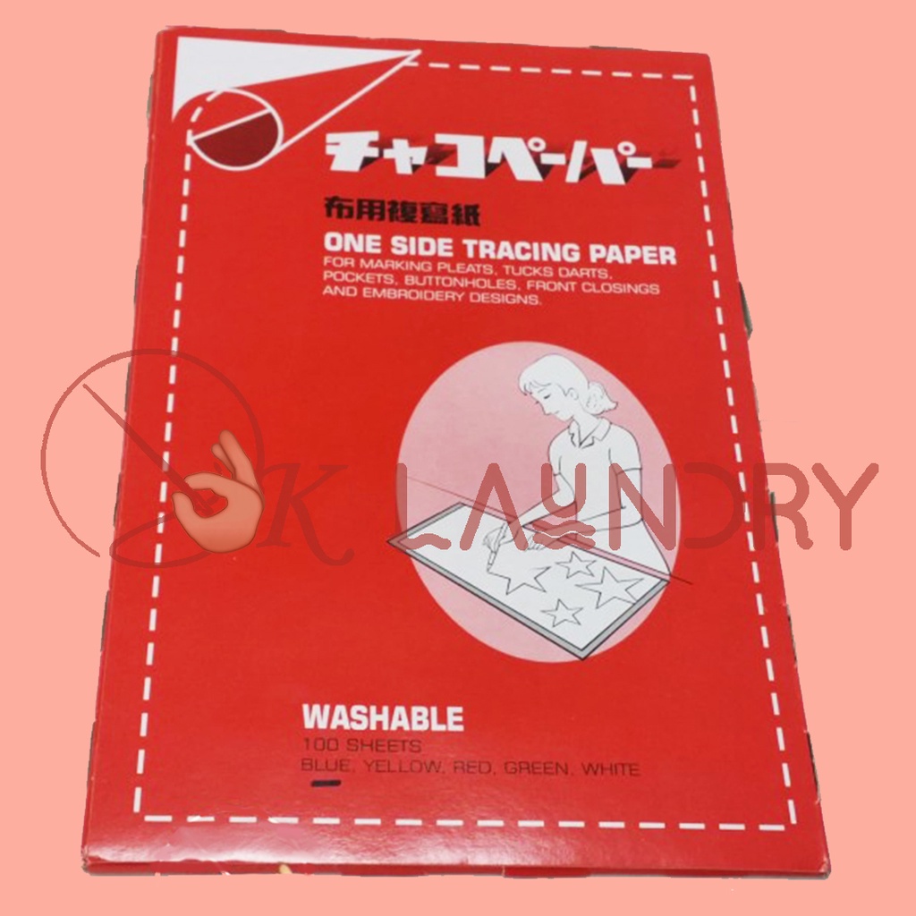 Jual Carbon Paper One Side Tracing Paper Kertas Kalkir 100 Sheets ...