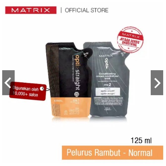 Jual MATRIX OPTI STRAIGHT RESISTANT NORMAL STEP 1 PLUS NEUTRALIZER STEP ...