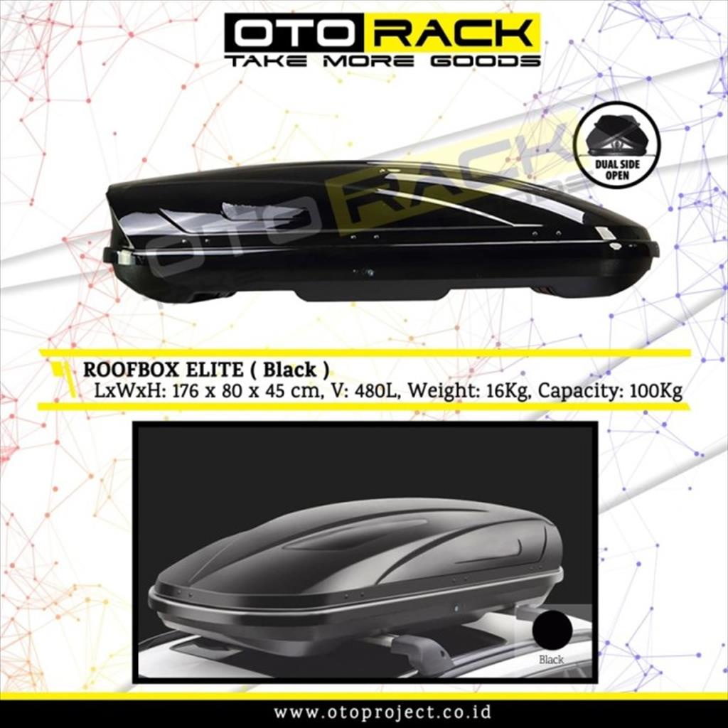 Jual Roof Box Otorack Elite Series 480L RoofBox Original Otoproject ...