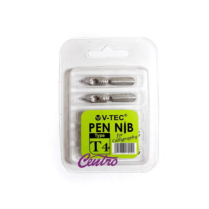 Jual V-Tec Comic Caligraphy Manga Kaligrafi Komik Pen Nibs VTEC T4 (isi ...