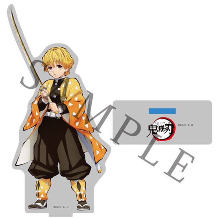 Jual Kimetsu No Yaiba x Ufotable Cafe Acrylic Stand - Agatsuma Zenitsu ...