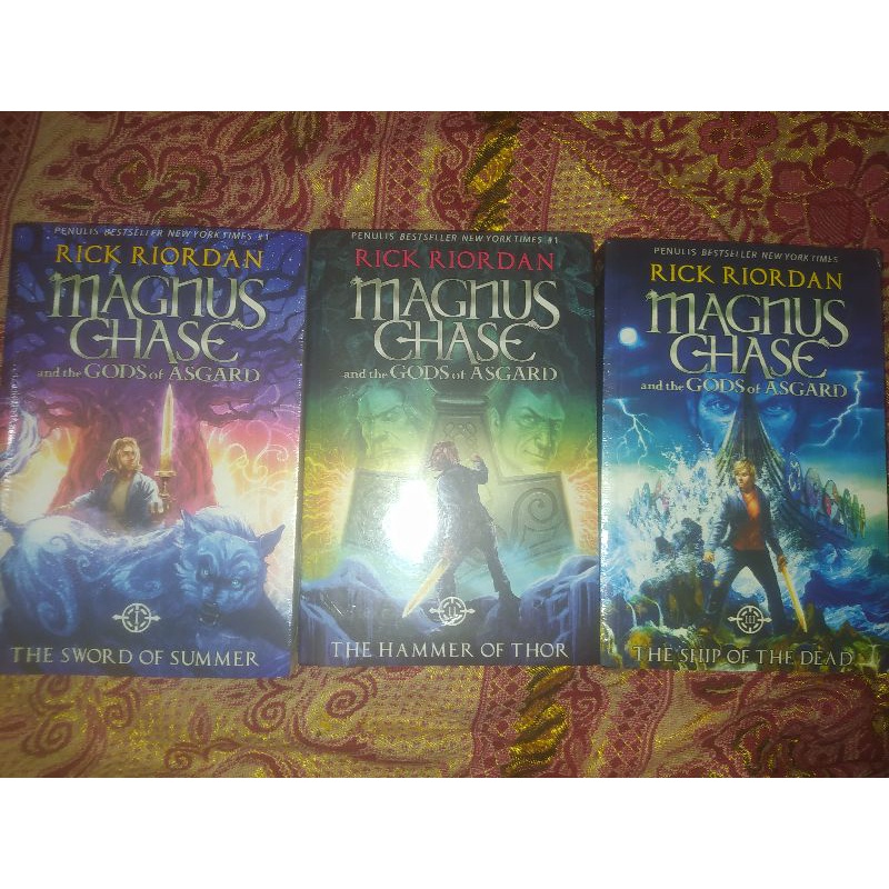 Jual Magnus Chase Full Set The Sword of Summer, The Hammer of Thor dan ...