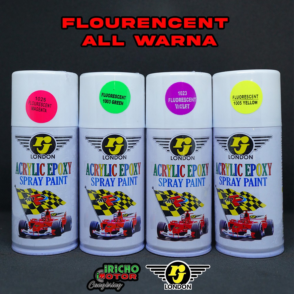 Jual Pilok Pilox RJ London Semua Warna Stabilo Flourencent Cat Semprot ...