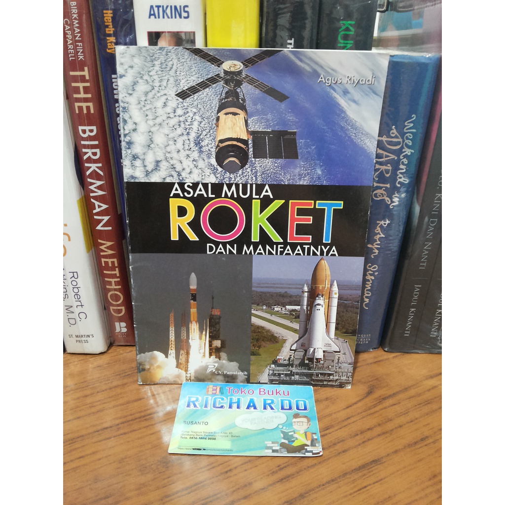 Jual Buku Asal Mula Roket dan Manfaatnya --- Agus Riyadi | Shopee Indonesia