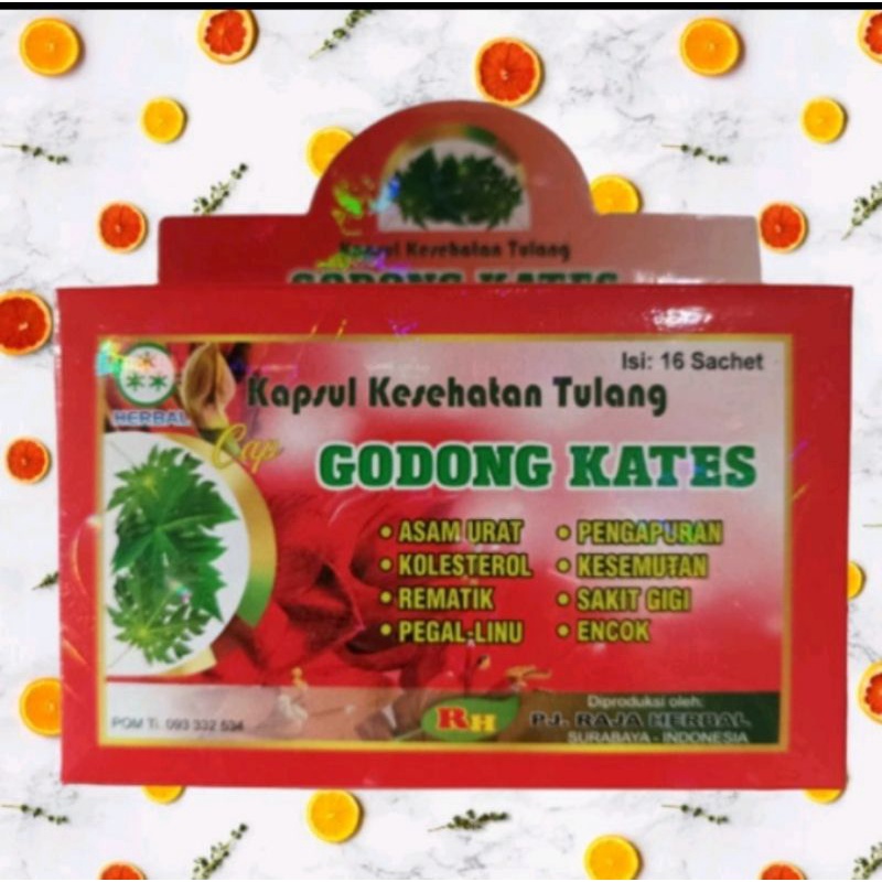 Jual GODONG KATES KAPSUL ORIGINAL | Shopee Indonesia