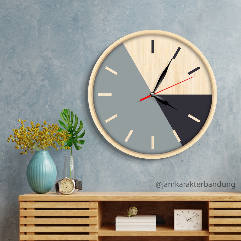 Jual Jam Karakter Bandung - Jam Dinding Scandinavian Aesthetic Dekorasi ...