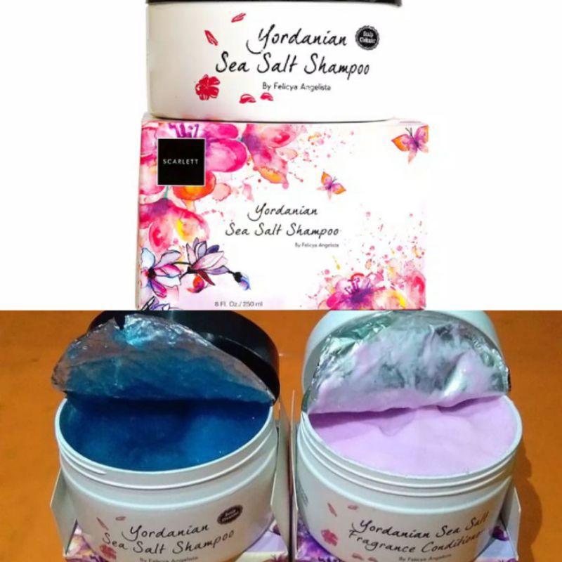 Jual SCARLETT WHITENING - Yordanian Sea Salt Shampoo (Harga Reseller ...