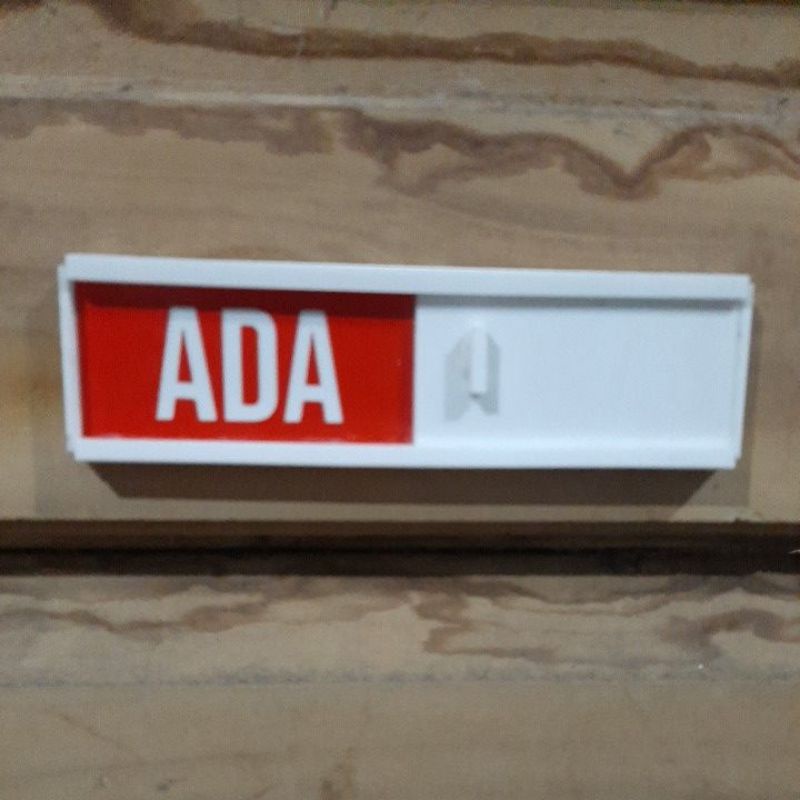 Jual sign ada tidak ada di ruangan | Shopee Indonesia