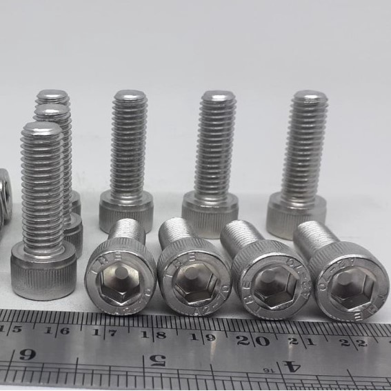 Jual BAUT L STAINLESS M10 X 30 / BAUT 17 KUNCI L8 / L 8 / BAUT L SS M10 ...