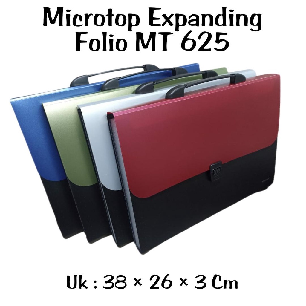 Jual MICROTOP EXPANDING FILE UKURAN FOLIO DILENGKAPI DENGAN SMART LOCK ...