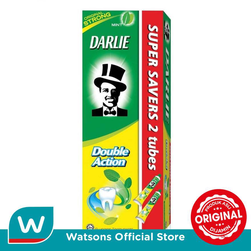 Jual Darlie Toothpaste Double Action 225g Savers 50% | Shopee Indonesia