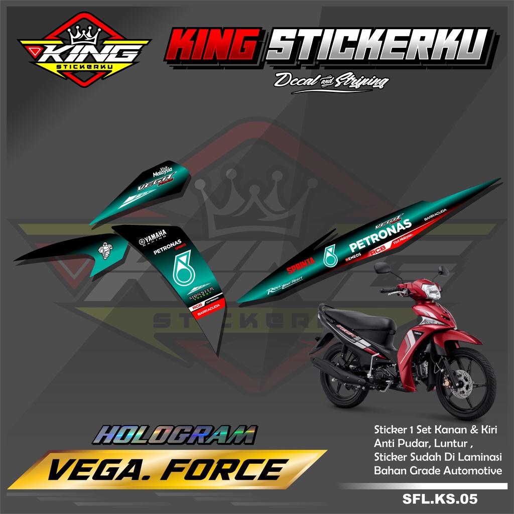 Jual Stiker Vega Force - Decal Stiker Striping Standar Vega Force ...