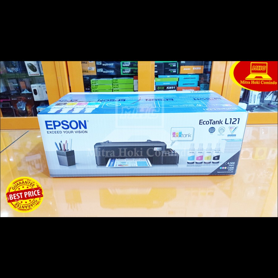 Jual PRINTER EPSON L121 L-121 PRINTER A4 PENGANTI L120 GARANSI RESMI | Shopee Indonesia