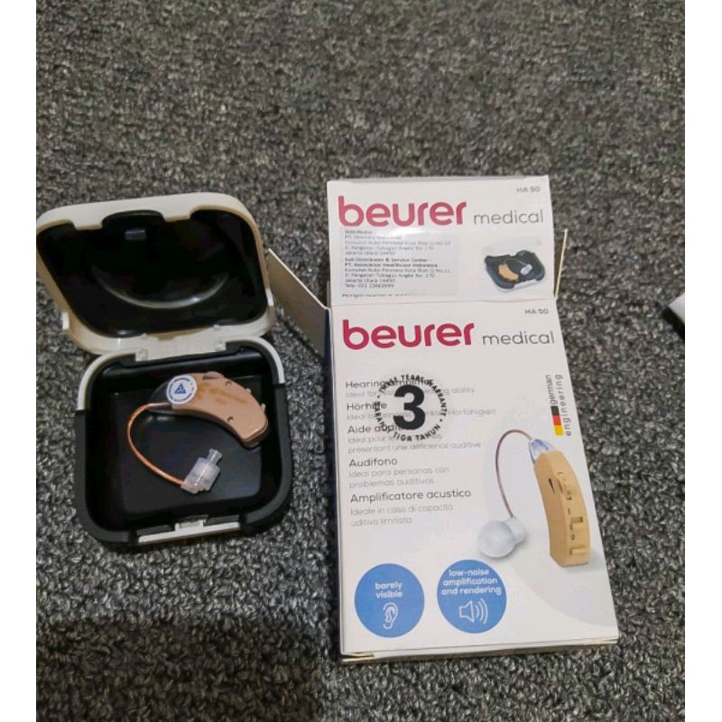 Jual ALAT BANTU DENGAR BEURER HA 50 . HEARING AID HA50 / HA-50 ( Untuk ...