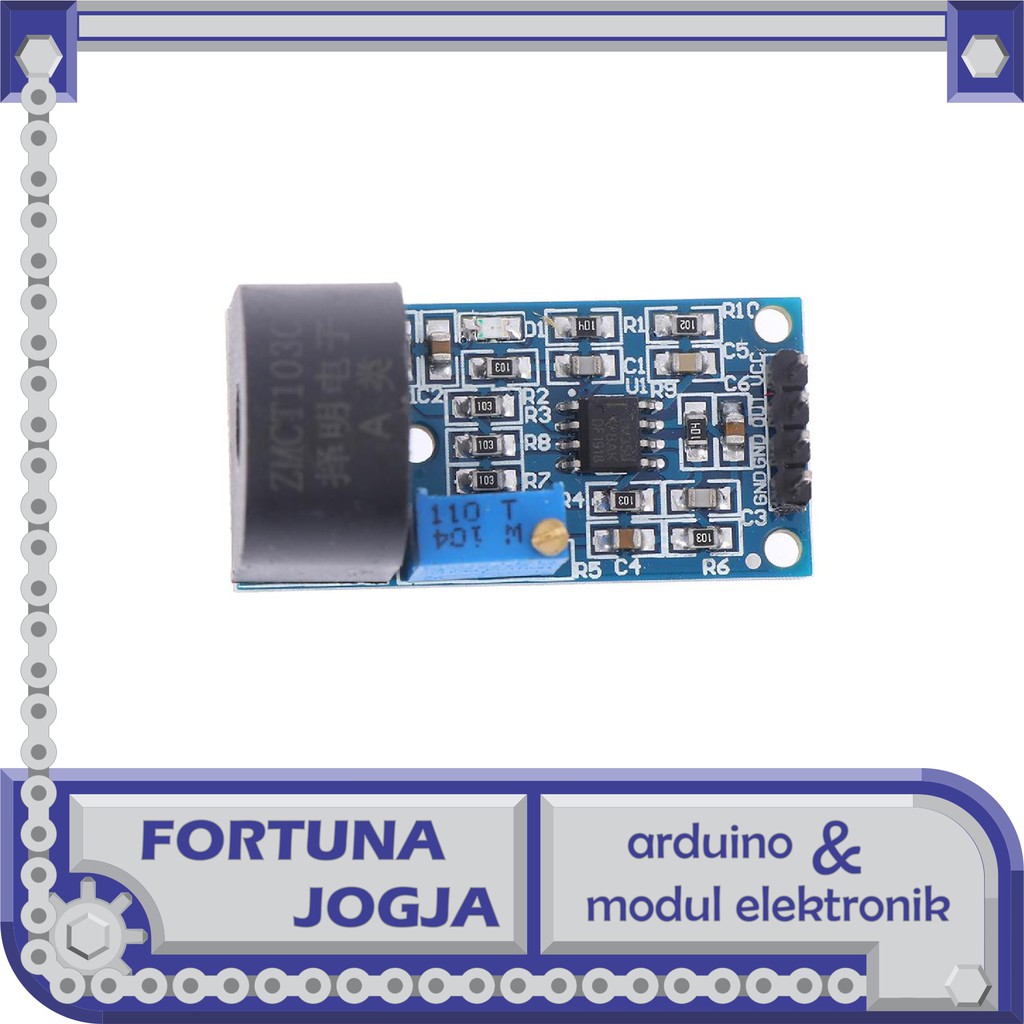 Jual Modul ZMCT103C Sensor Arus AC 5A Single Phase Non Contact | Shopee ...