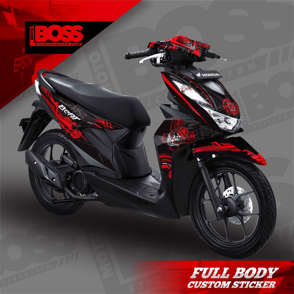 Jual Decal Sticker Honda Beat deluxe 2020 2021 2022 Full Body Sticker ...