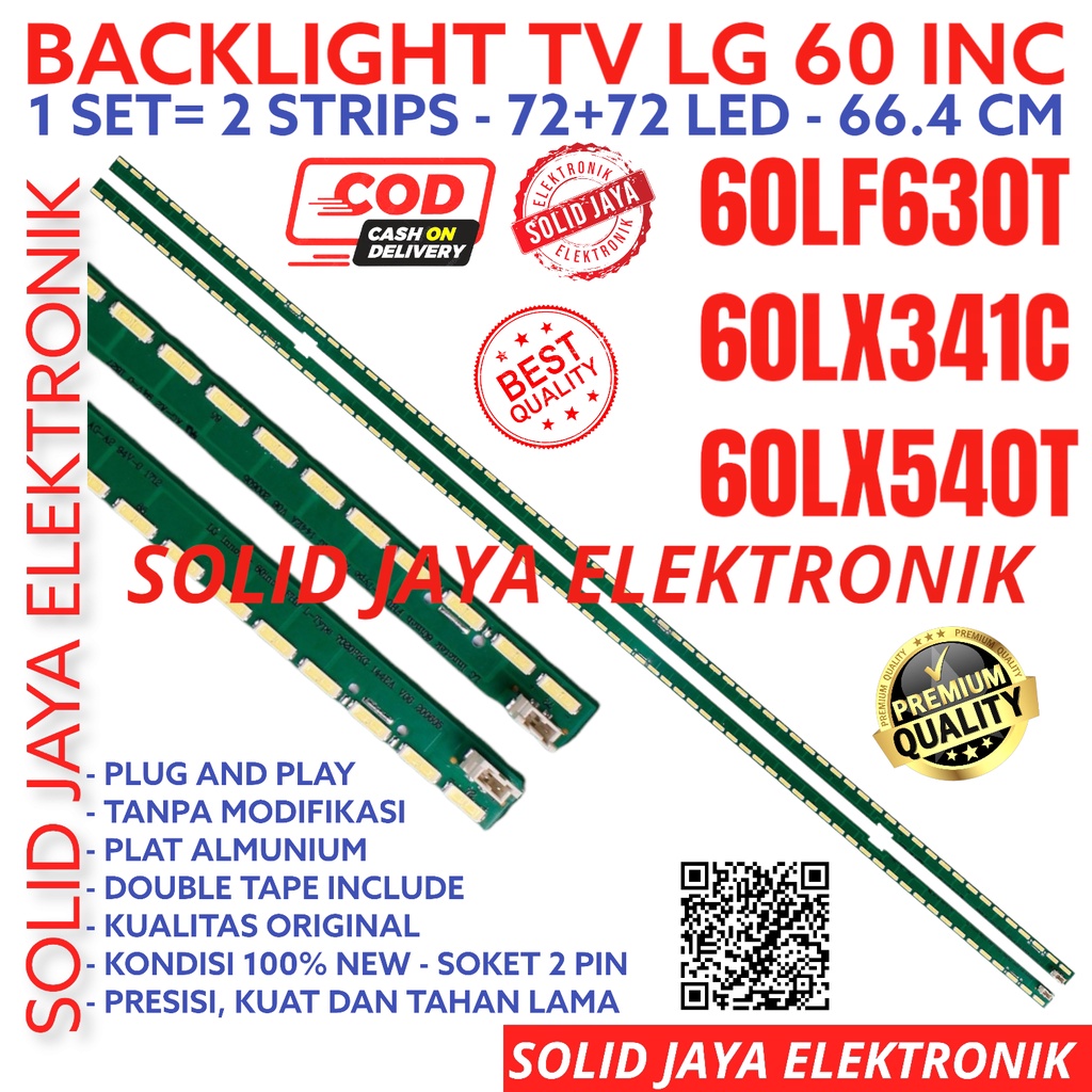 Jual BACKLIGHT TV LED LG 60 INC 60LF630 60LX341 60LX540 60LF630T 60LX341C 60LX540T T V 60LF 60LX ...
