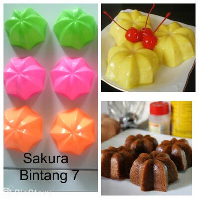 Jual Cetakan jelly bintang cetak agar-agar kue putu DX serbaguna ...