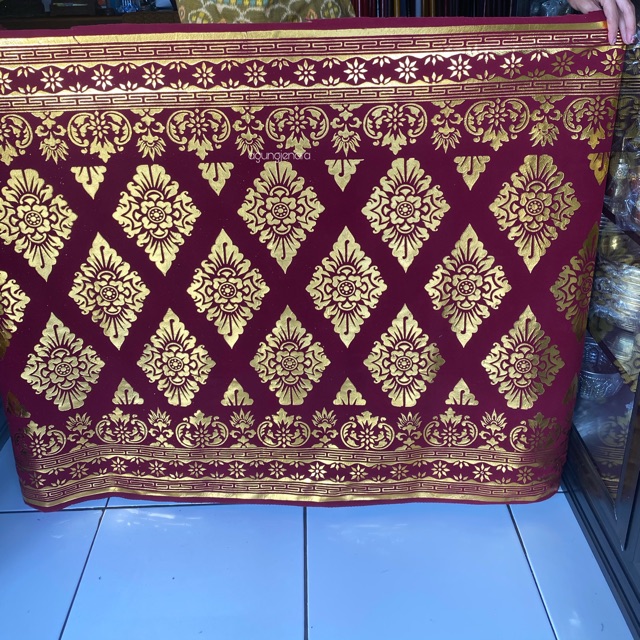 Jual KAIN PRADA BELUDRU BALI 90CM METERAN | Shopee Indonesia