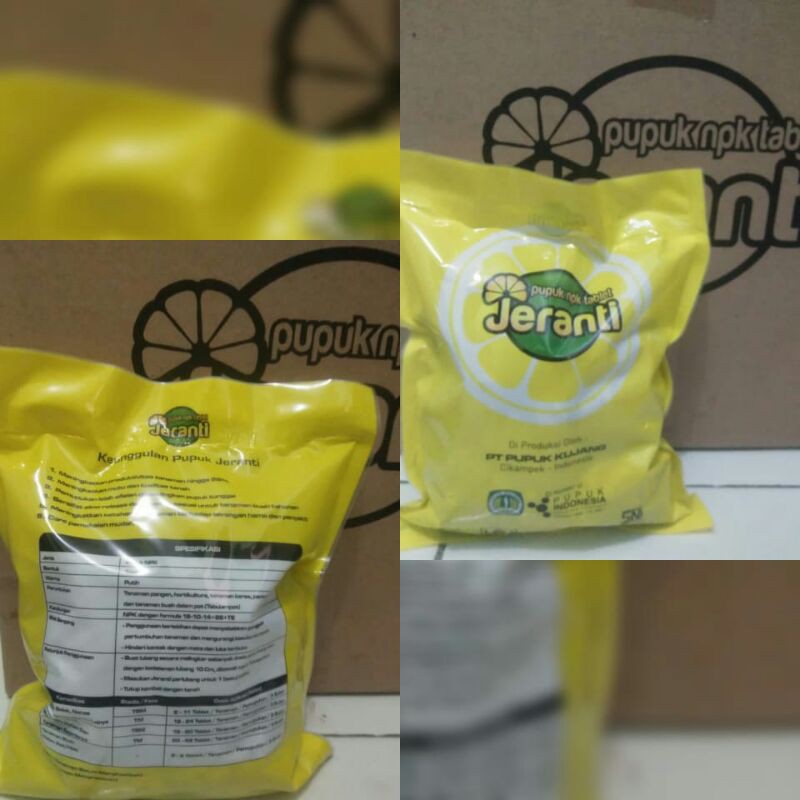 Jual pupuk npk tablet jeranti 1 kg | Shopee Indonesia