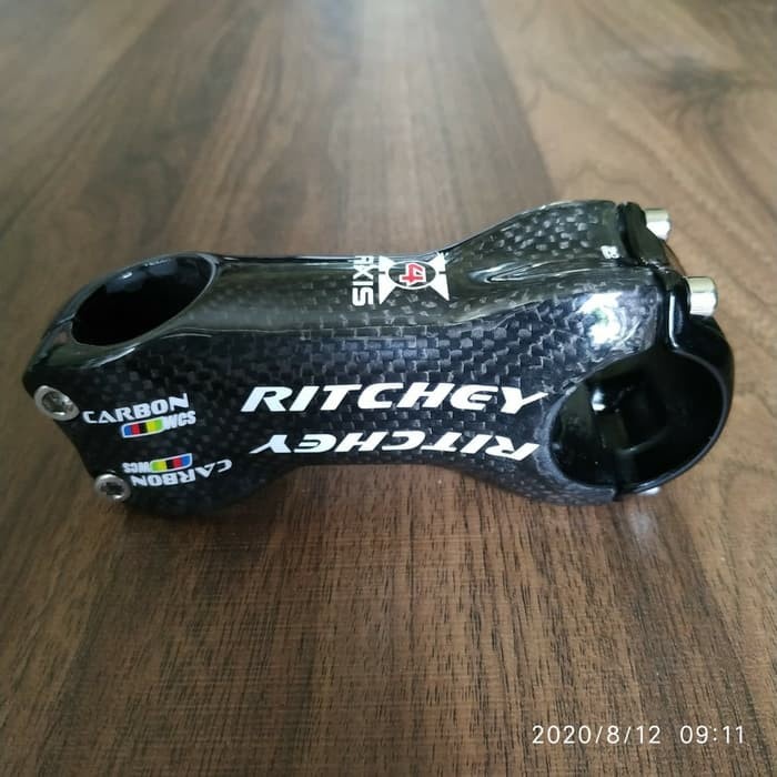 Jual RITCHEY WCS Stem 3k Carbon 90mm 17 Degrees Glossy - Stem Road Bike ...