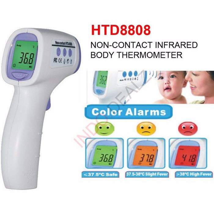 Jual Termometer HTD 8808 Contactless untuk Bayi dan Dewasa R92 | Shopee ...