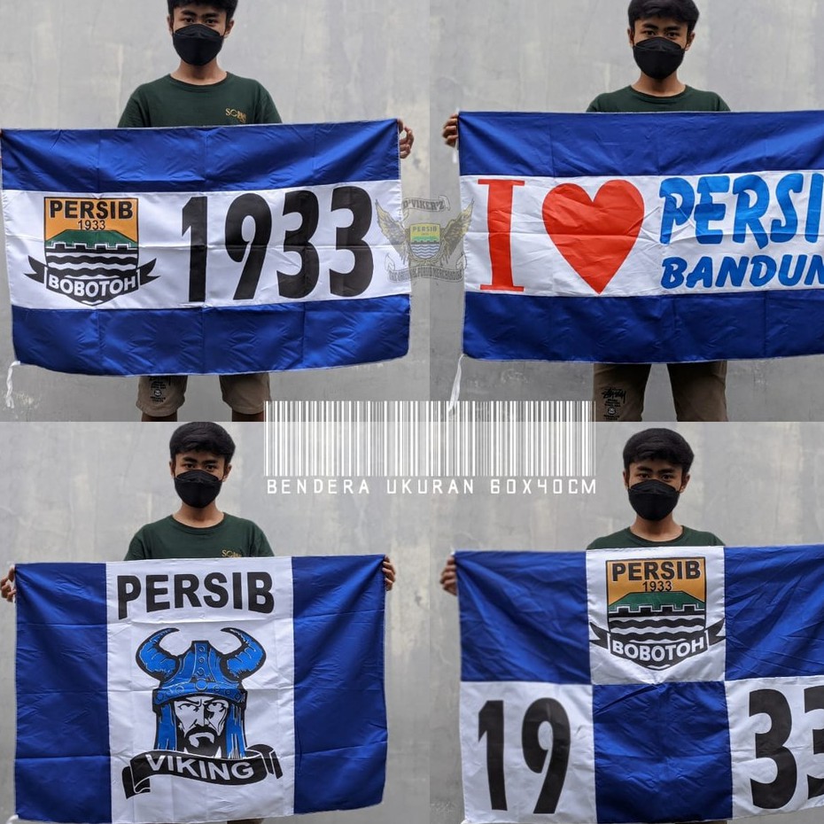 Jual BENDERA PERSIB VIKING GIANT FLAG | Shopee Indonesia