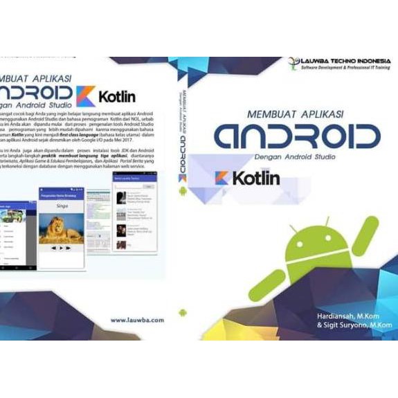 Jual Modern.. Membuat aplikasi android dengan android studio dan kotlin "COD" | Shopee Indonesia