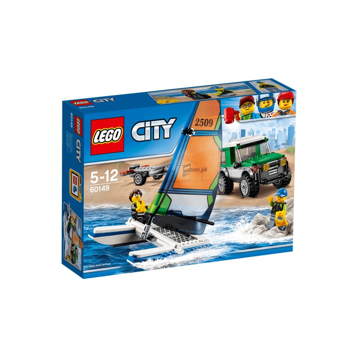 Jual Lego 60149 City : 4x4 with Catamaran | Shopee Indonesia