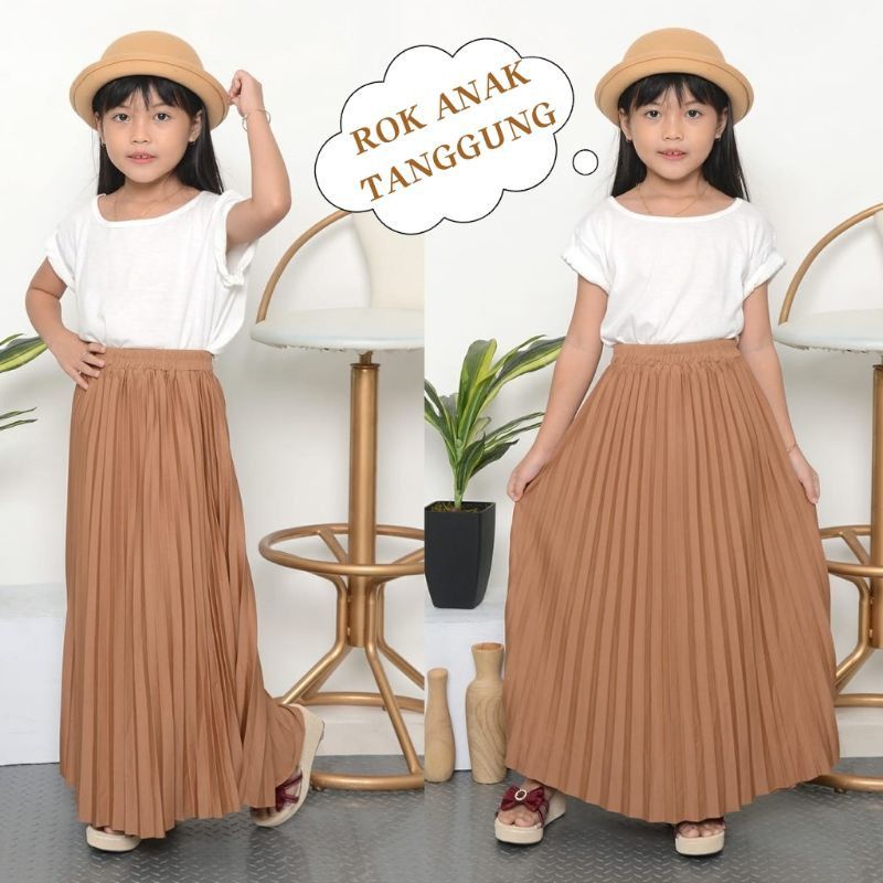 Jual ROK ANAK * PLISKET PREMIUM Tanggung Bawahan Rok Anak Mayung ...