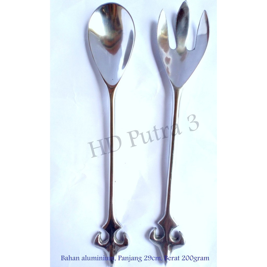 Jual Sendok Aluminium Motif Tombak |Sendok Unik | aluminium spoon ...