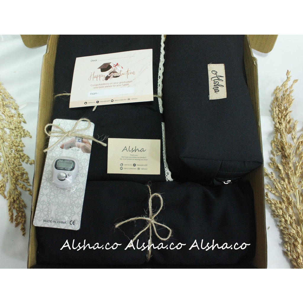 Jual Hampers Mukena/Gift Box/Kado Alat Solat Mukenah 2 in 1 Pouch ...