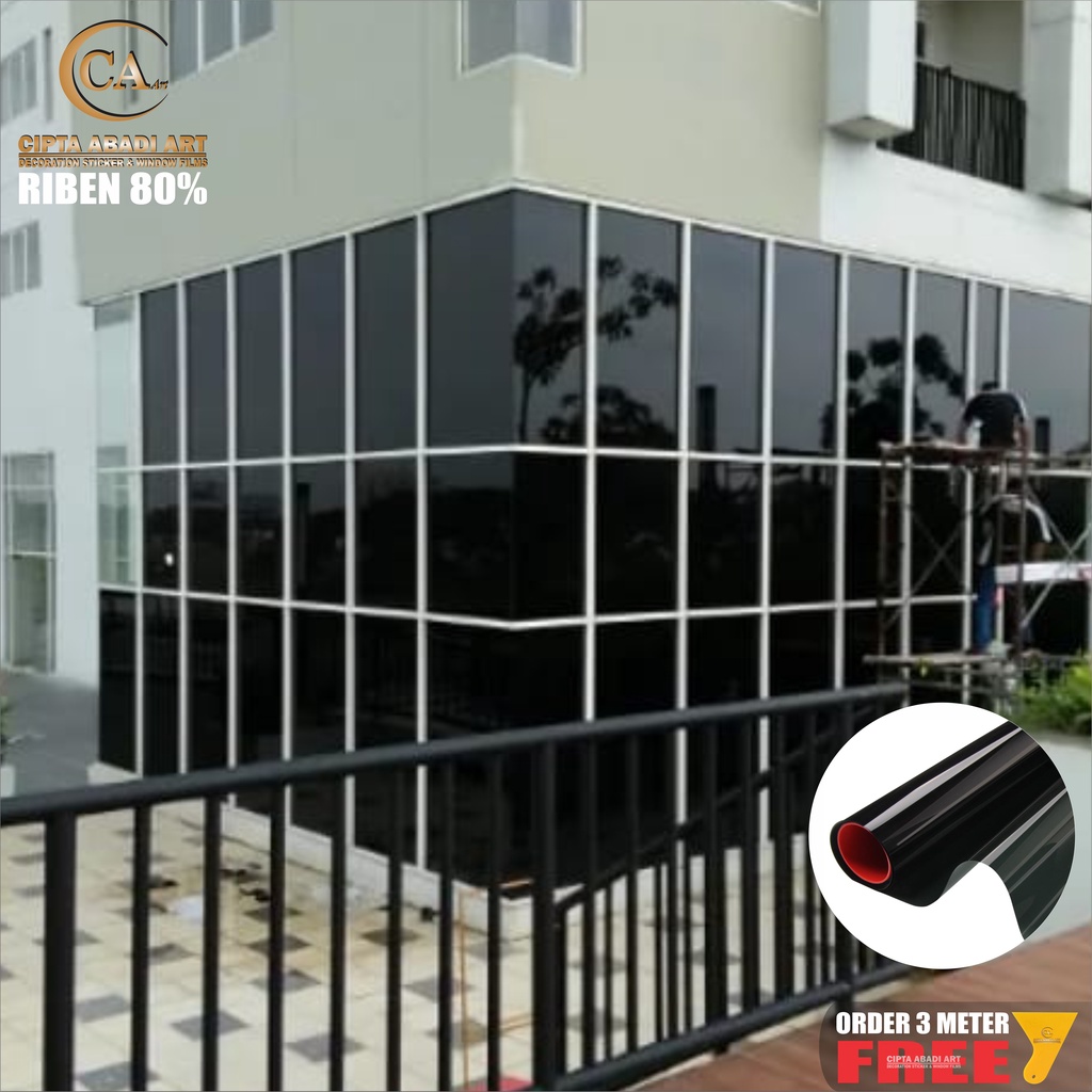 Jual Stiker Kaca Film Rumah Gedung Mobil Sticker Kaca Jendela Tidak ...