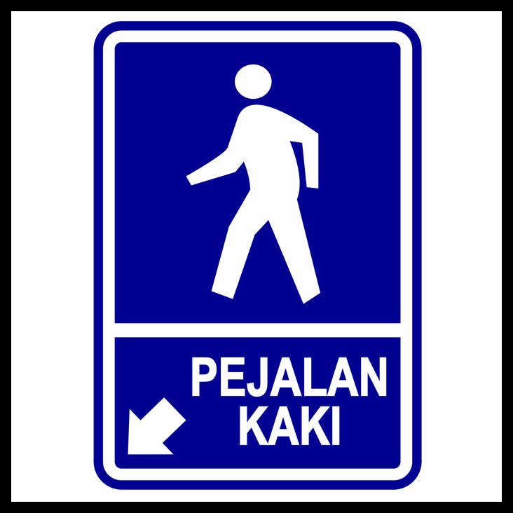 Jual Sign Plat Pejalan Kaki Ukuran 60X40Cm K3 Rambu Safety Rambu Plat ... Jual Sign Plat Pejalan Kaki Ukuran 60X40Cm K3 Rambu Safety Rambu Plat ...